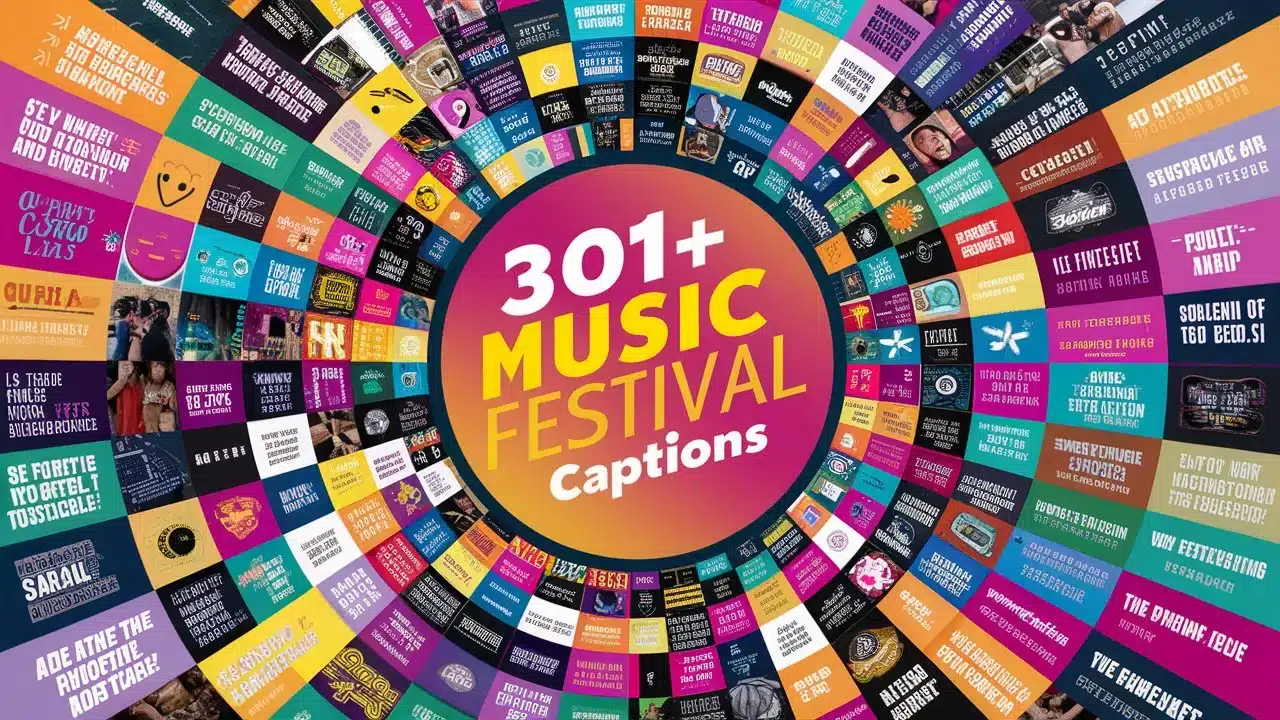 301 Best Music Festival Captions For Instagram Captions Unleashed